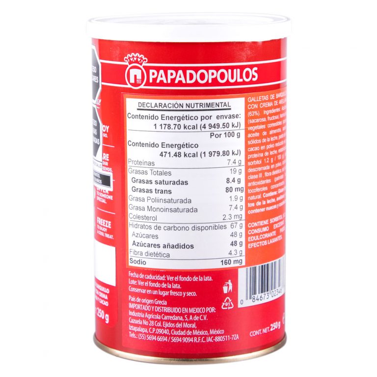 GALLETA CAPRICE CHOCOLATE Y AVELLANA